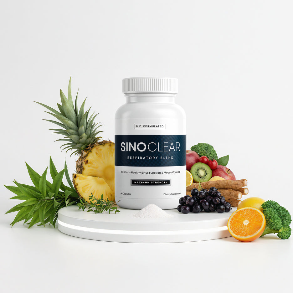 8-in-1 Natural Sinus Relief Sinoclear
